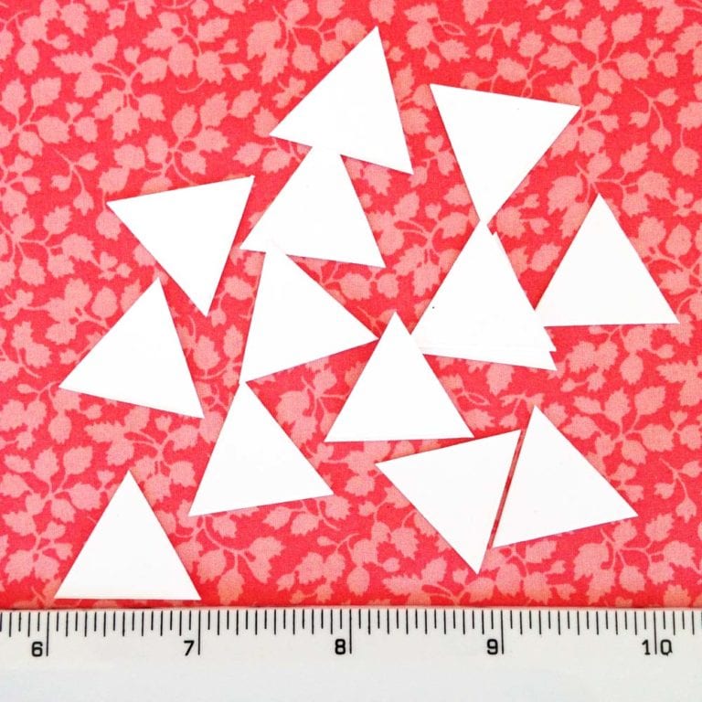 1" Triangle EPP Paper Pieces | English Paper Piecing Template