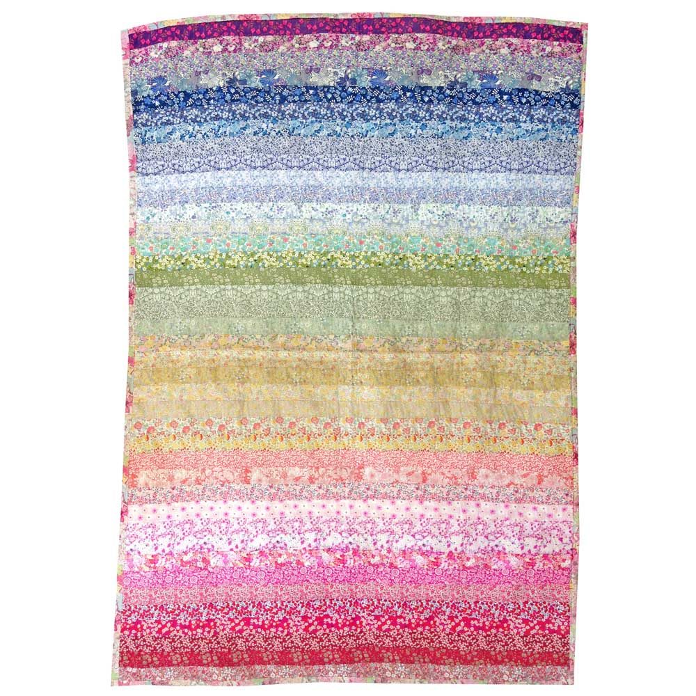 Single Size 40 Strip Quilt Pattern | Easy Quilt-As-You-Go