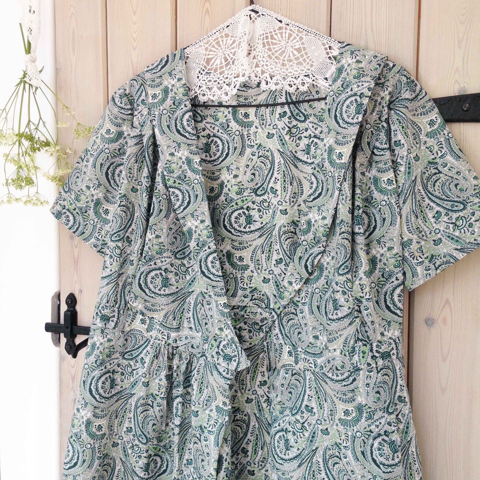 Sarah s Liberty Paisley Dress Sew Over It 1940s Wrap Sarah s Liberty Paisley Dress Sew Over It 1940s Wrap