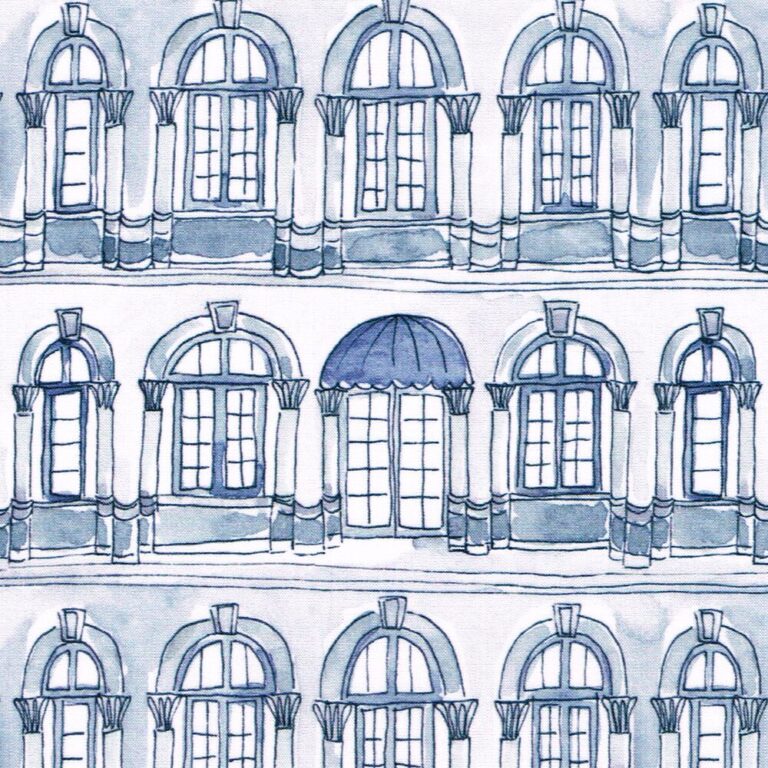 Liberty Tana Lawn® Colonial Arches B 1m Remnant (Box 40) | Alice Caroline