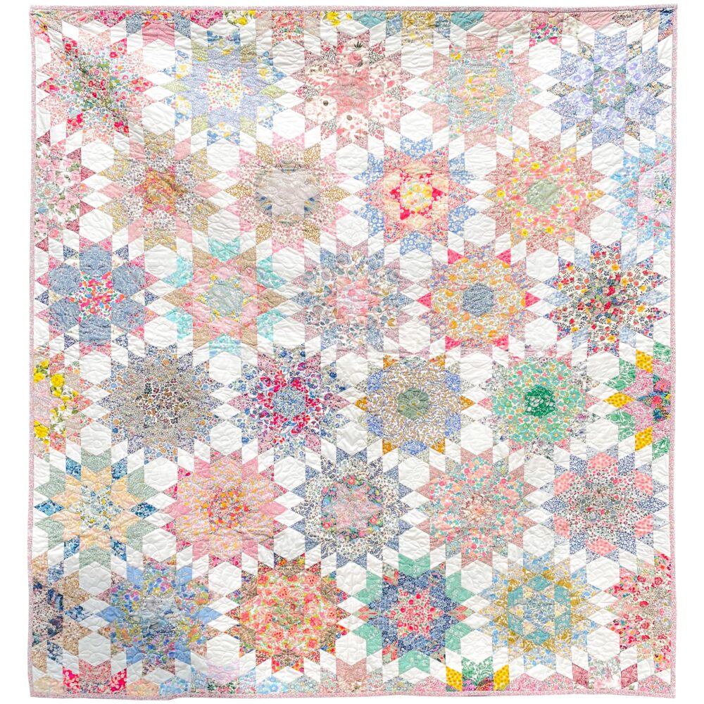 Floral Mosaic Quilt | Full Quilt Kit