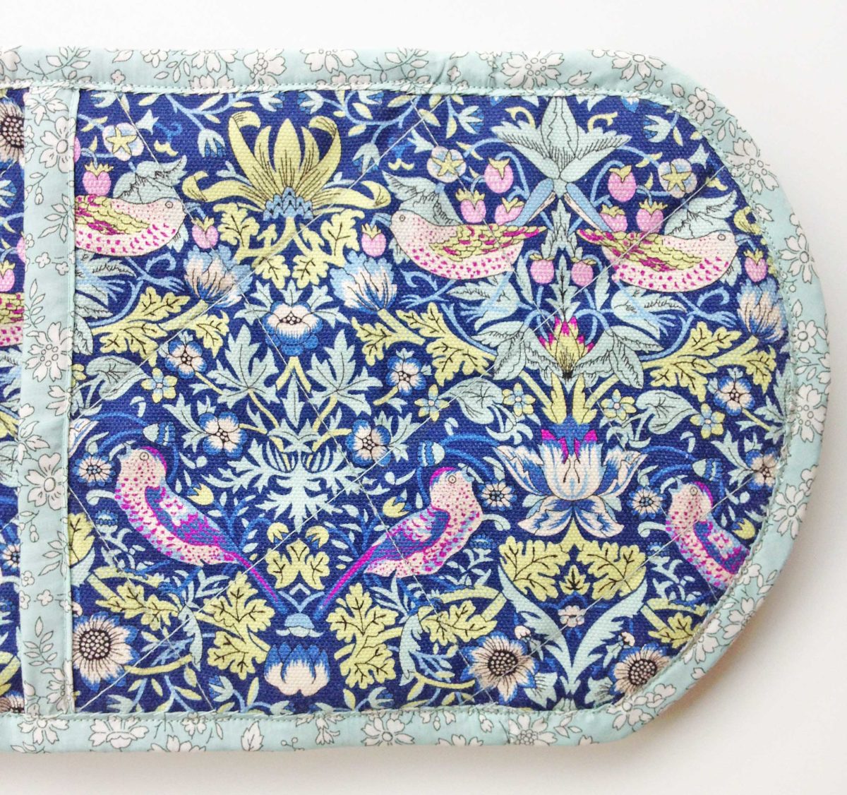 Lovely Liberty Christmas Oven Gloves Project - Alice Caroline