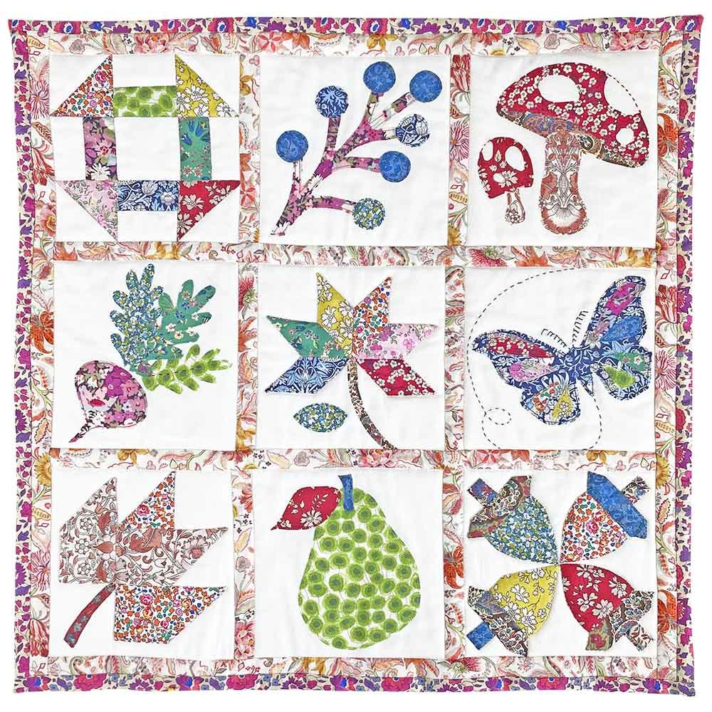 Mini Sampler Quilt Kit – Four Seasons Bundle of Quilt Patterns