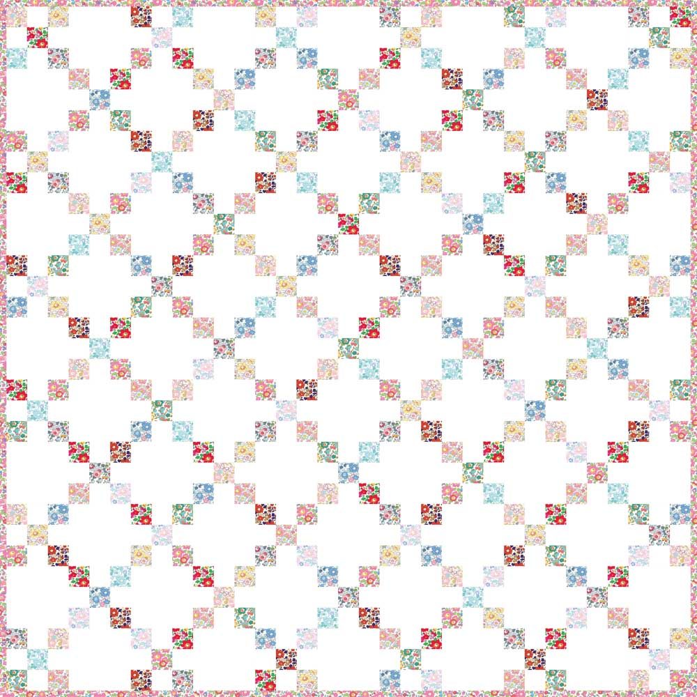 Simple Irish Chain Quilt Pattern | Alice Caroline Patterns
