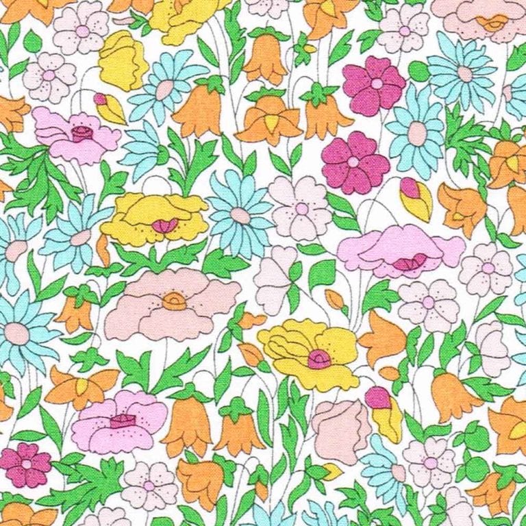 Liberty Poppy Forest A Fabric | Tana Lawn | Liberty Classics