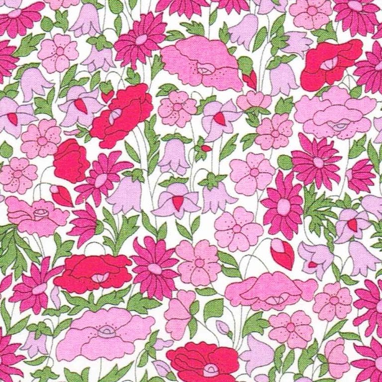 Liberty Poppy Forest C Fabric | Tana Lawn | Liberty Classics