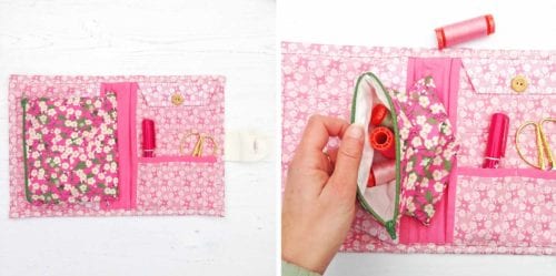 Liberty Travel Sewing Pouches | Alice Caroline