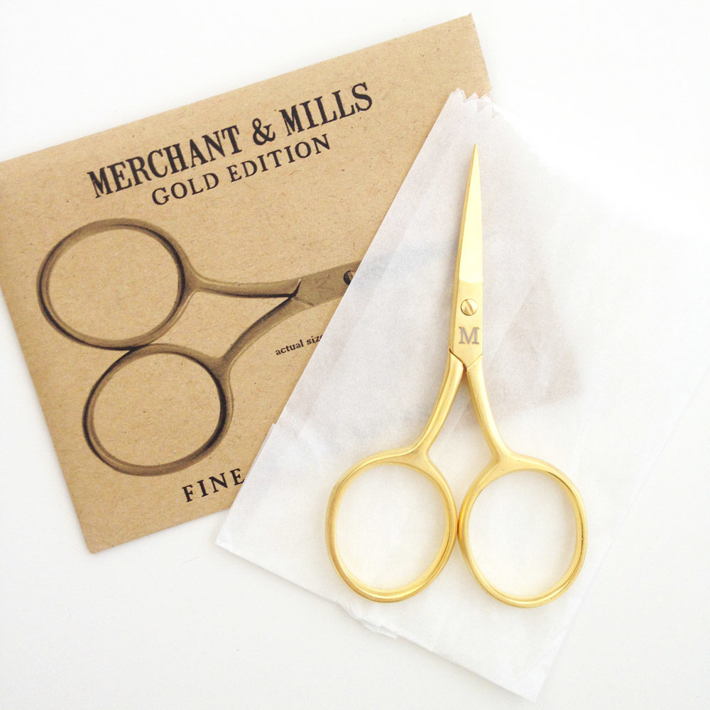 Gold Sewing Scissors | Merchant & Mills Fine Scissors