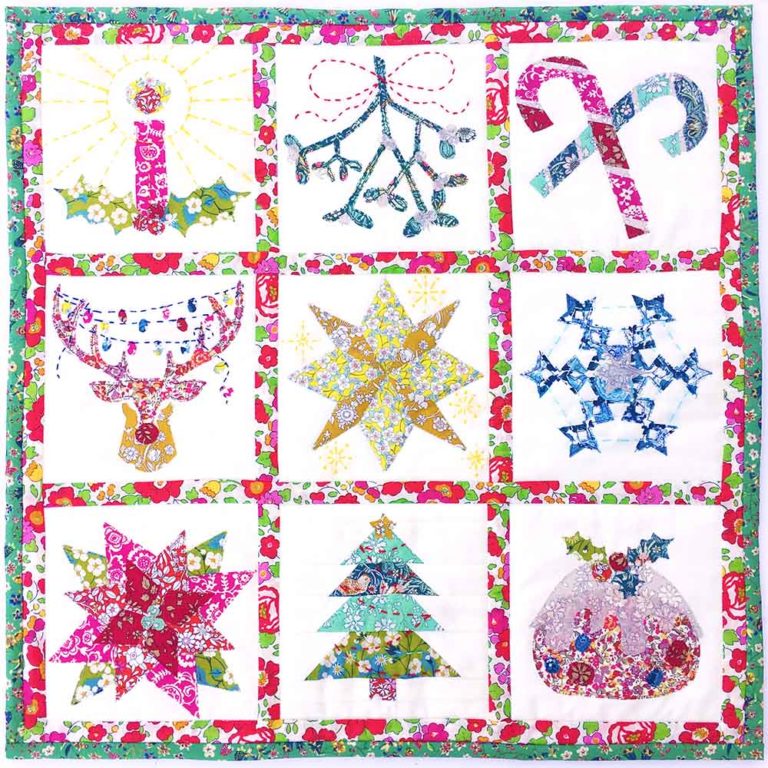 Mini Sampler Quilt Kit – Four Seasons Bundle of Quilt Patterns
