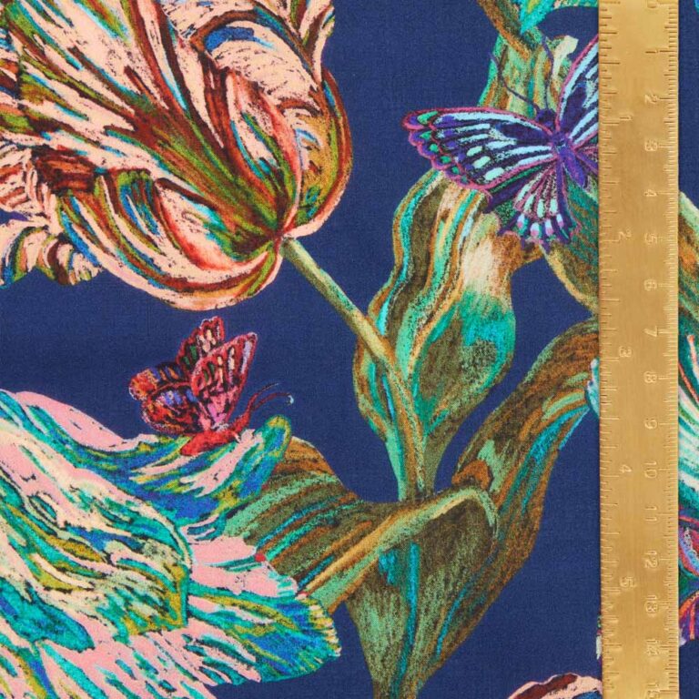 Liberty Tana Lawn® Midnight Sketch B 1.27m Remnant (Box 17) | Alice ...