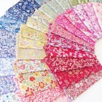 Liberty Rainbow Strip Quilt — Easy Quilt as You Go Kit