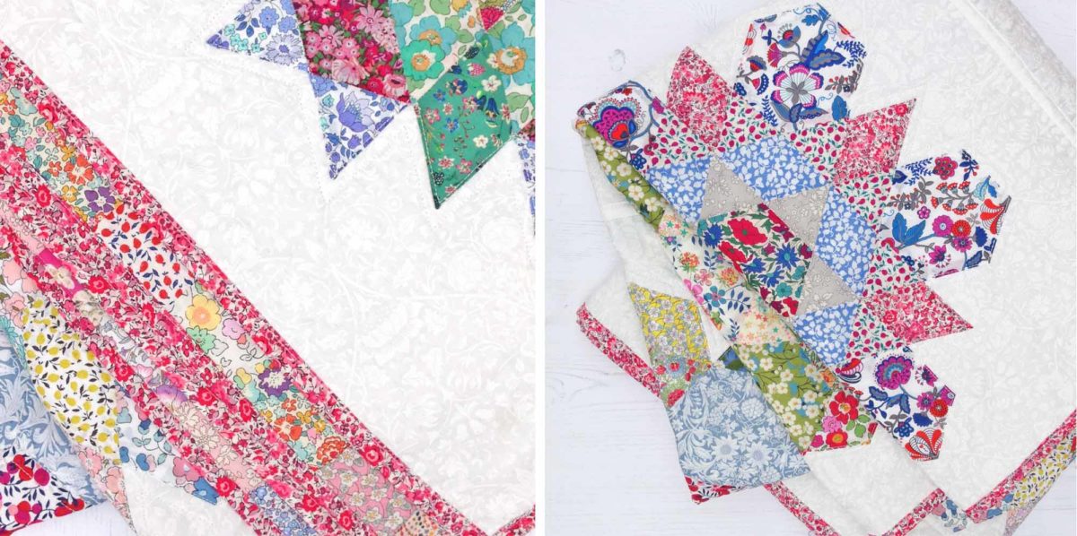 Liberty Snowflakes Quilt - Alice Caroline