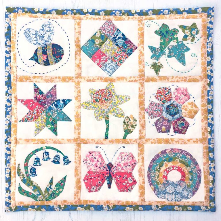 Mini Sampler Quilt Kit – Four Seasons Bundle of Quilt Patterns