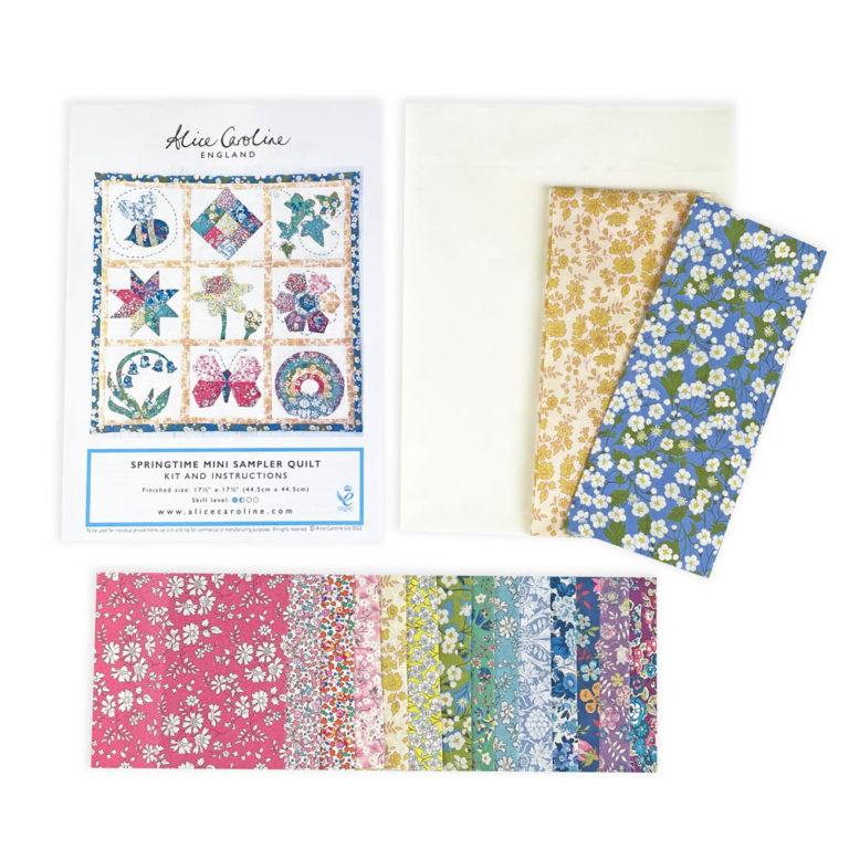 Springtime Mini Sampler Quilt Kit | Liberty Quilting Fabric