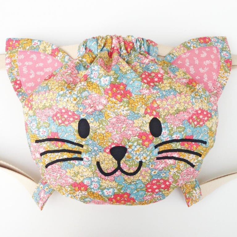 Cat or Mouse Bag Sewing Pattern and Instructions | PDF Download