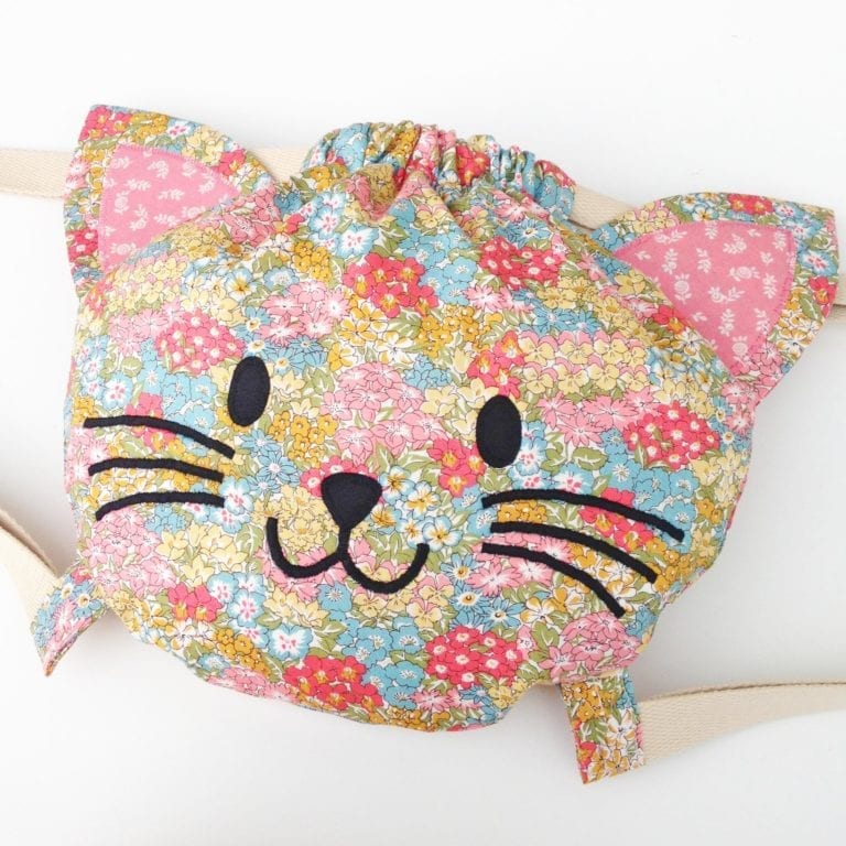 Cat or Mouse Bag Sewing Pattern and Instructions | PDF Download