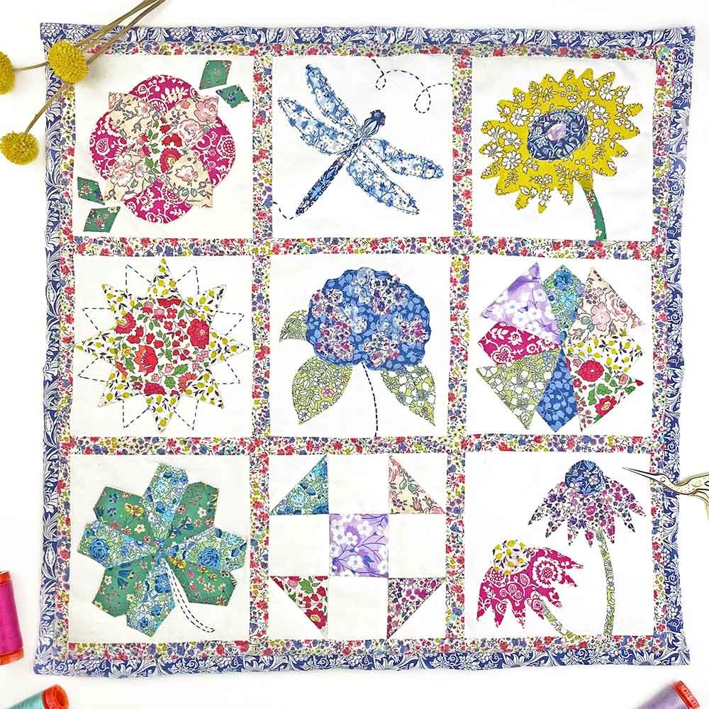 Mini Sampler Quilt Kit – Four Seasons Bundle of Quilt Patterns