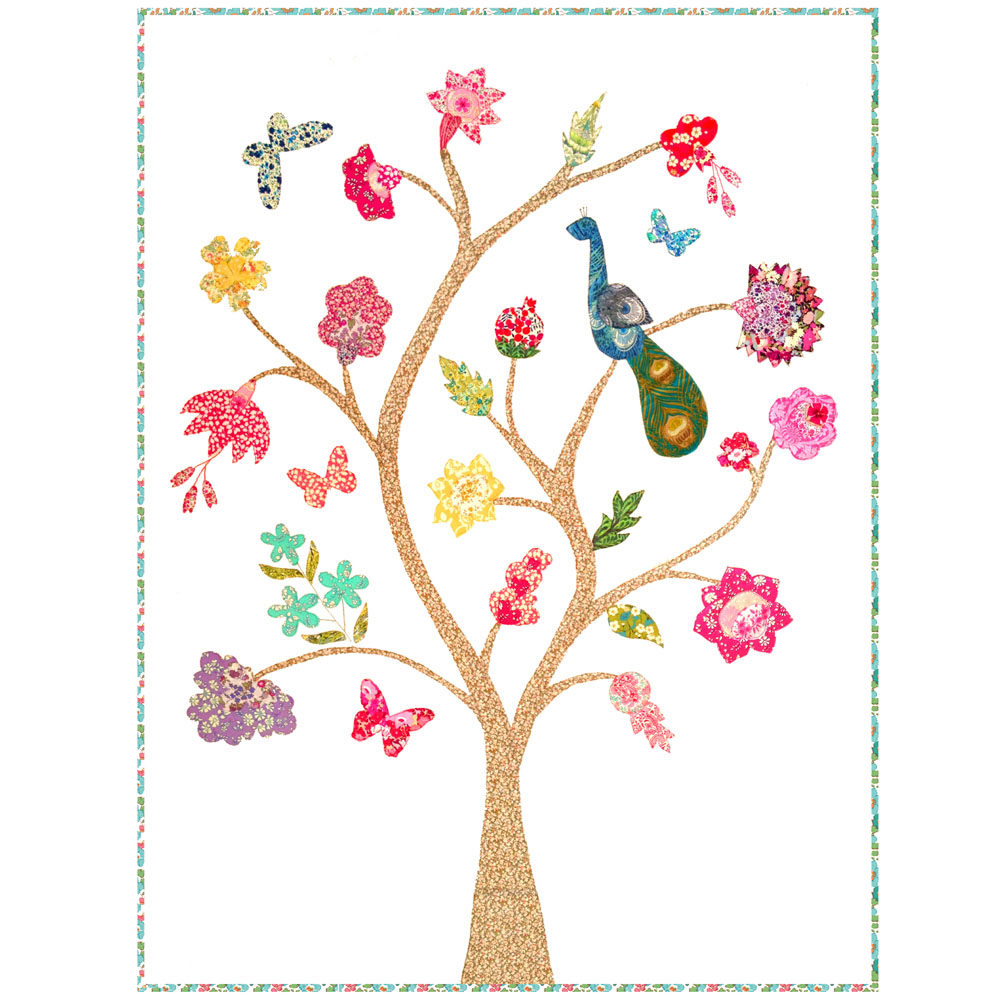Liberty Tree of Life Quilt Pattern | Instant Download