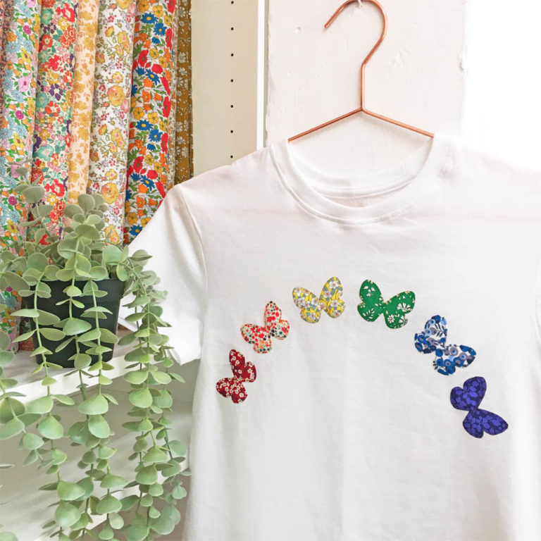 Pre-Cut Liberty Rainbow Butterflies | Alice Caroline Ltd