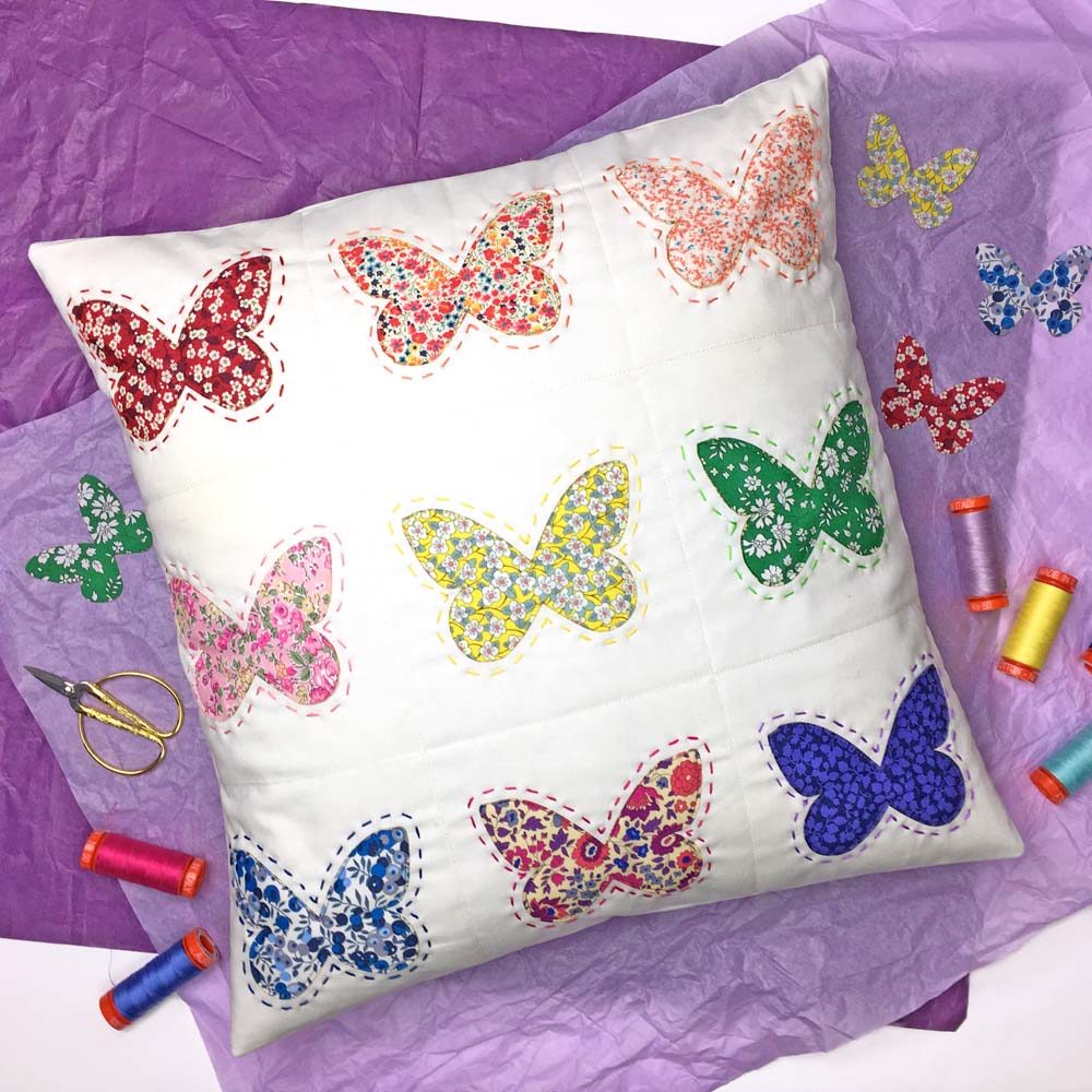 Pre-Cut Liberty Pink Butterflies | Alice Caroline Ltd