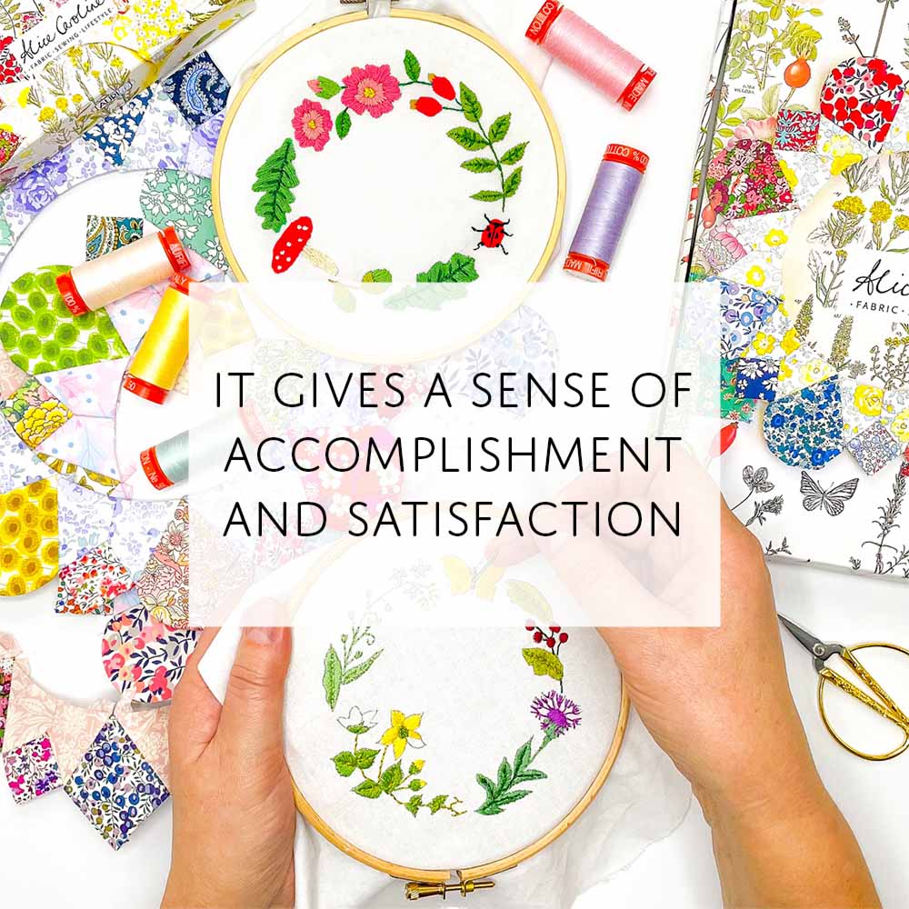 6 Ways Sewing Can Positively Impact Your Mental Health | Alice Caroline