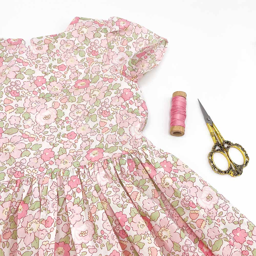 Liberty Betsy Little Girls Dress | Sewing For Children