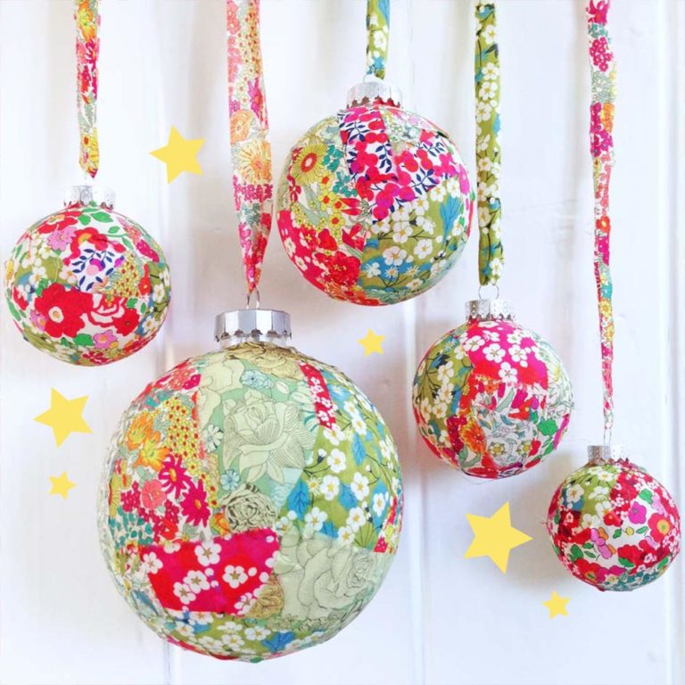 Liberty Christmas Crafting | Alice Caroline