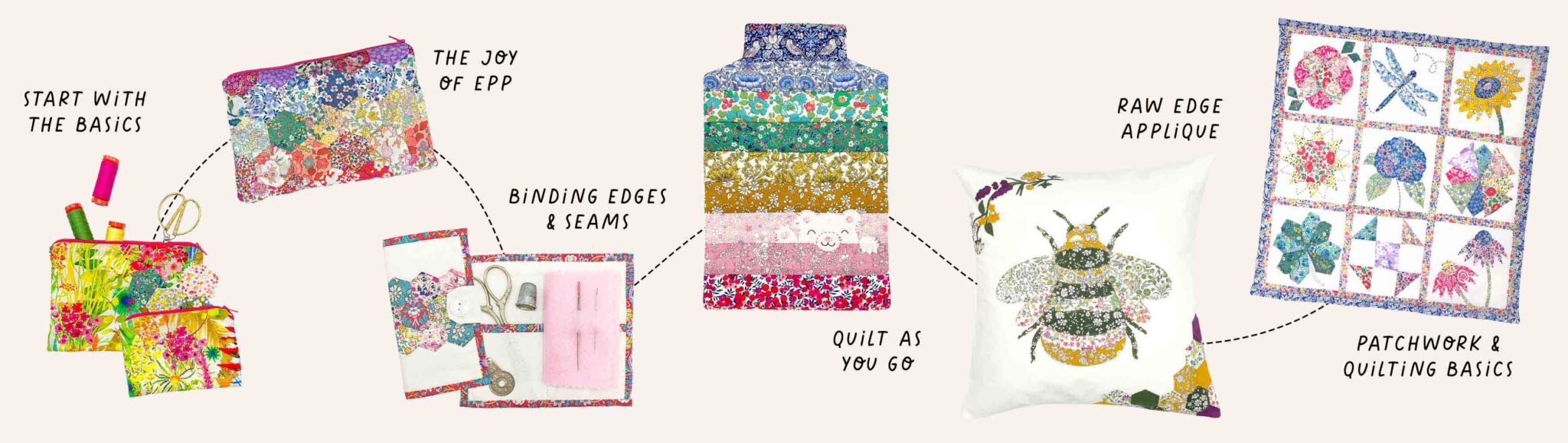 Alice's Stitch & Sew Club 6 Month Sewing Subscription - Alice Caroline