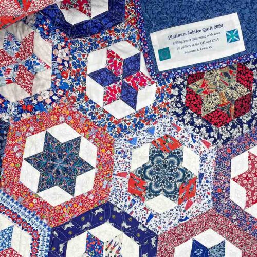 The Platinum Jubilee Quilt for Quilt SOS | Alice Caroline