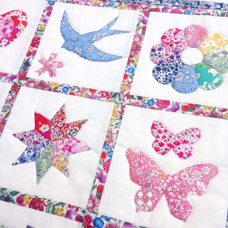 Rainbow Mini Sampler Quilt Kit | Liberty Quilting Fabric