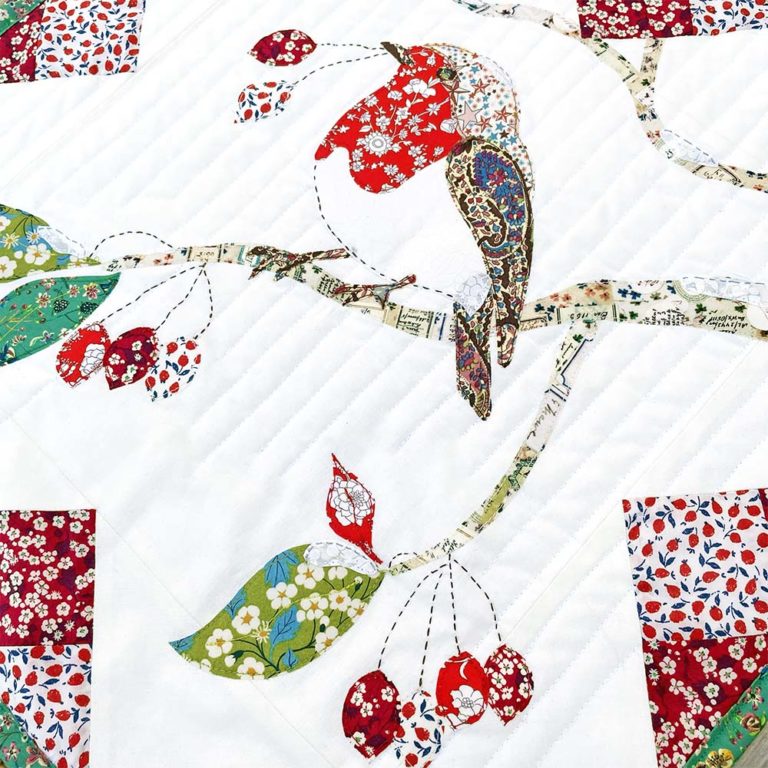 Christmas Robin Cushion Sewing Pattern | Alice Caroline Patterns