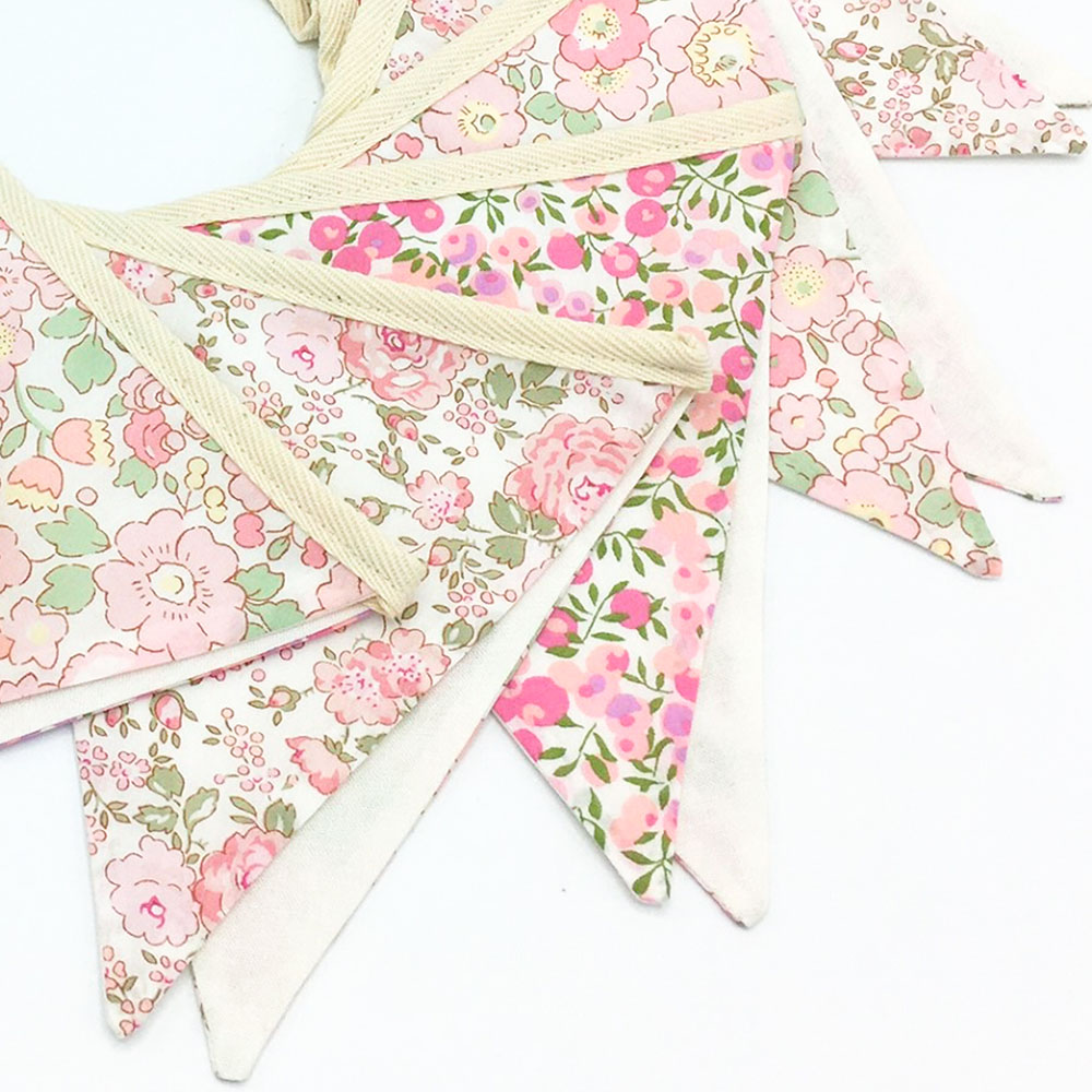 Exclusive Liberty Fabric Handmade Bunting | Alice Caroline