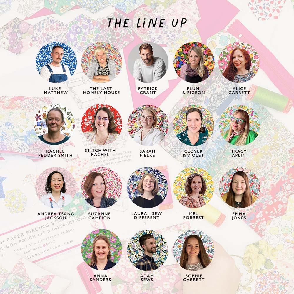 Projects & Tutorials from 2025 Alice Caroline Sew-along Festival