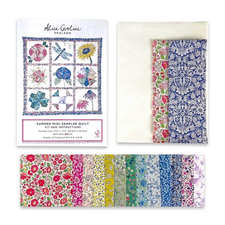 Summer Mini Sampler Quilt Kit | Liberty Quilting Fabric