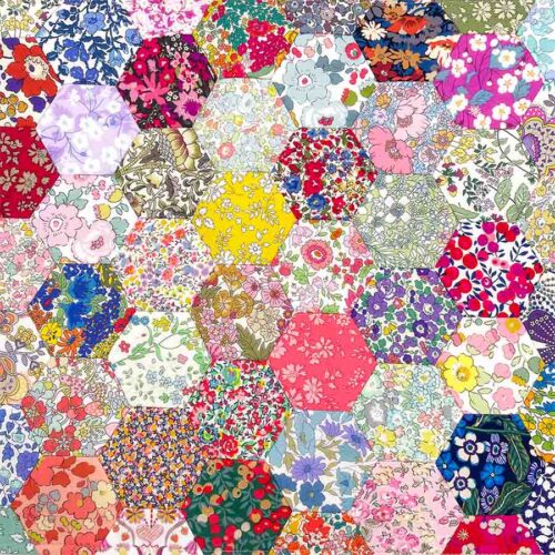 Liberty EPP Hexagon Table Runner