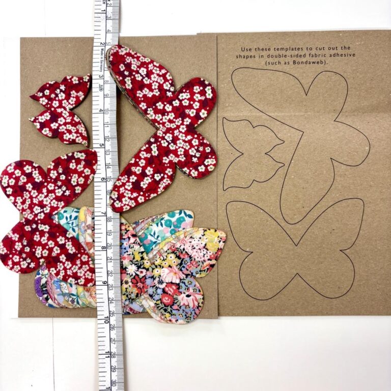 Pre-Cut Liberty Rainbow Butterflies | Alice Caroline Ltd