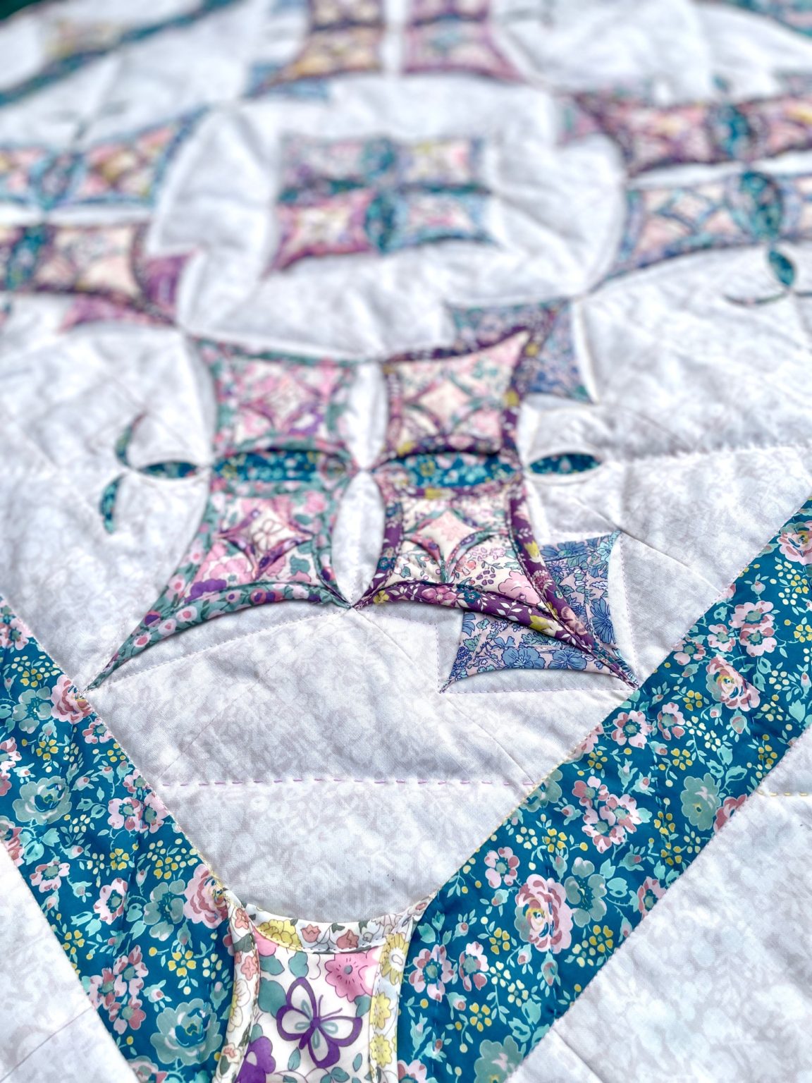Liberty Butterfly Notre-Dame Quilt - Alice Caroline
