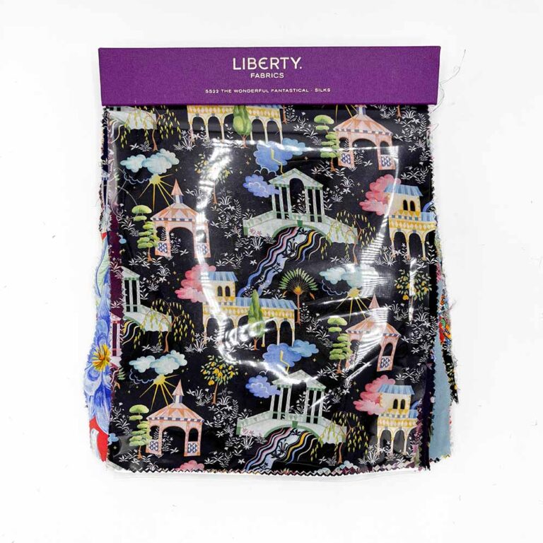 Liberty Silks Fabric Swatch Book | The Wonderful Fantastical SS22 ...