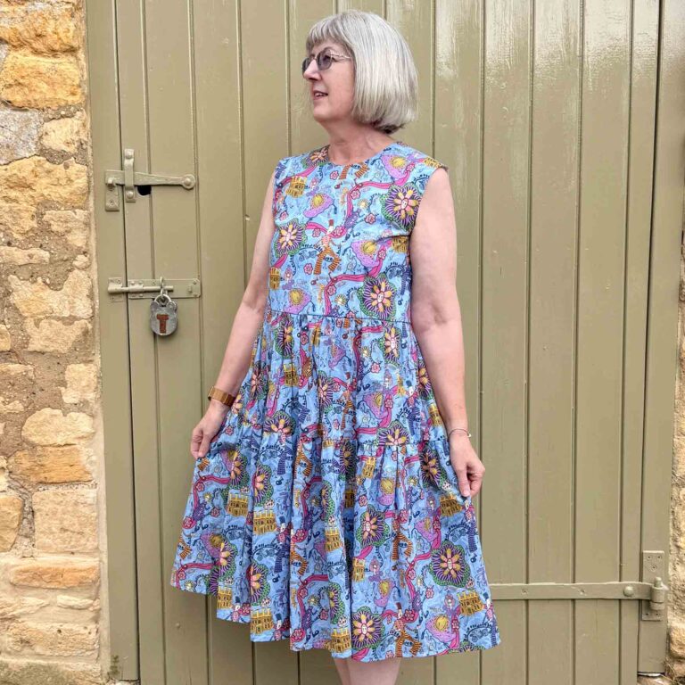 Liberty Tana Lawn® Fabric Shirley Smith C by Grayson Perry - Alice Caroline