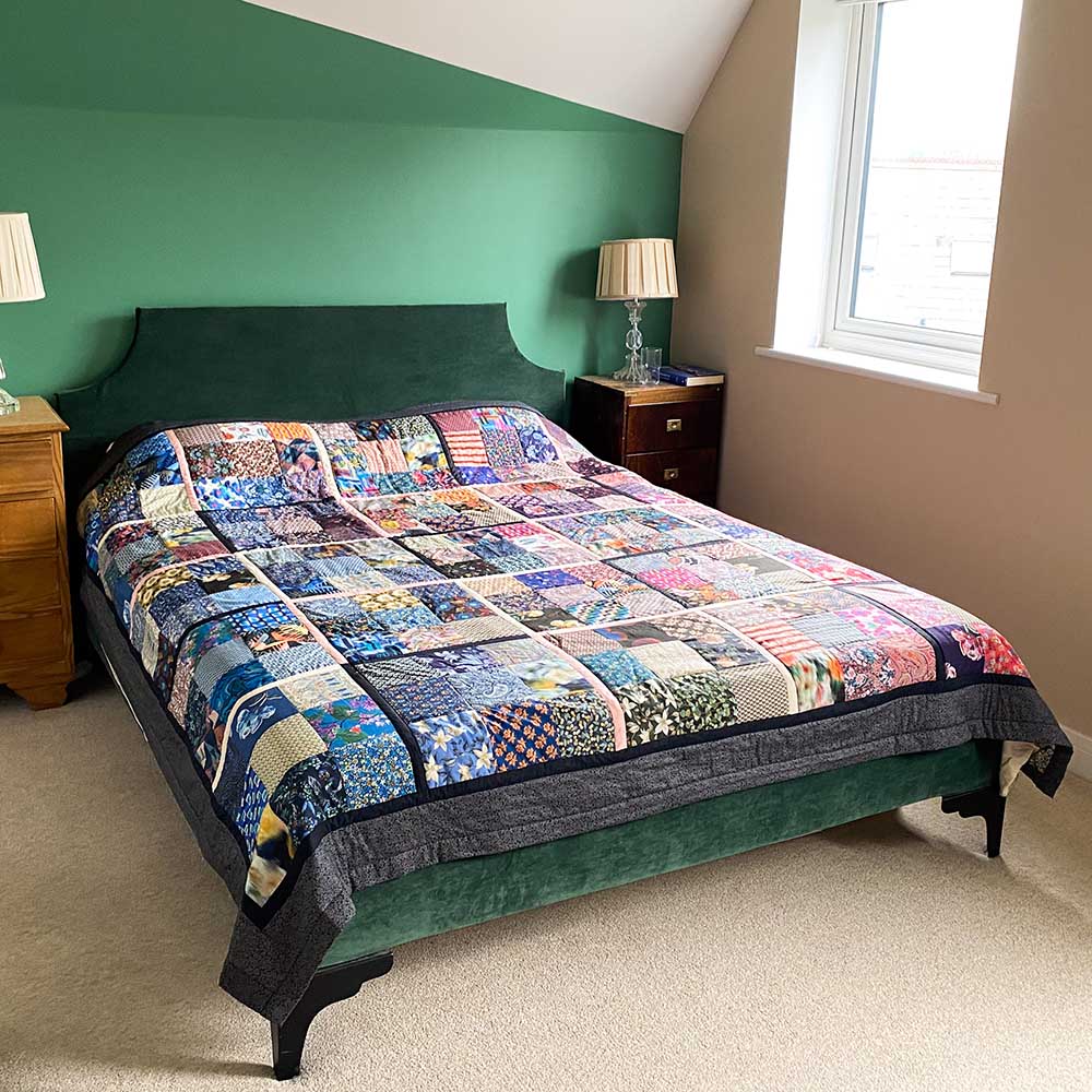 Liberty Patchwork Quilt made from Sample Packs