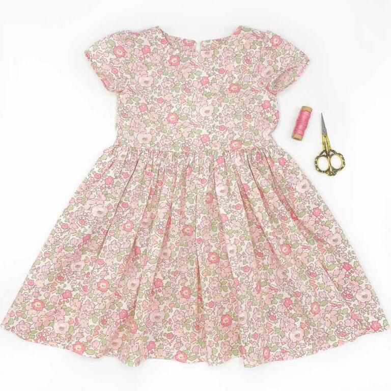 Liberty Betsy Little Girls Dress | Sewing For Children